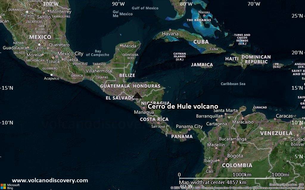 Cerro de Hule volcano (Honduras) facts & information | VolcanoAdventures