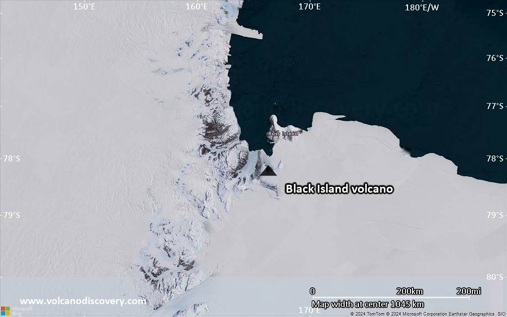 Black Island volcano (Antarctica) facts & information | VolcanoAdventures