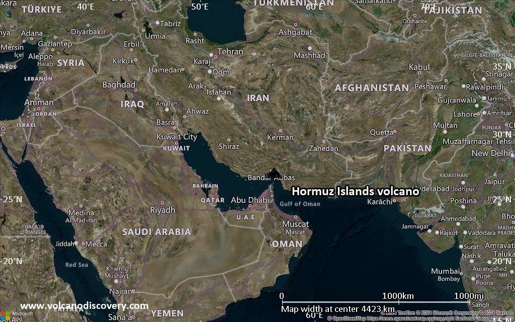 Hormuz Islands (Iran) facts & information | VolcanoDiscovery