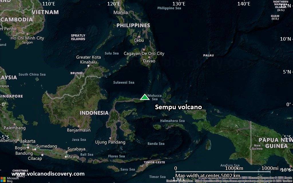 Sempu Volcan, North Sulawesi (Indonésie) - Infos | VolcanoAdventures