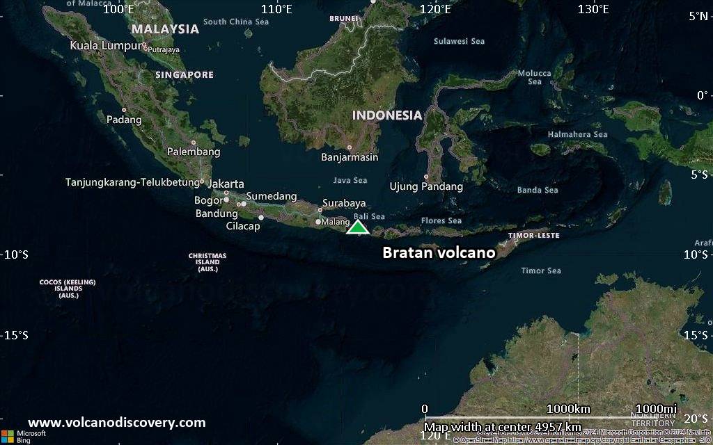 Bratan Volcano, Bali - Facts & Information | VolcanoDiscovery