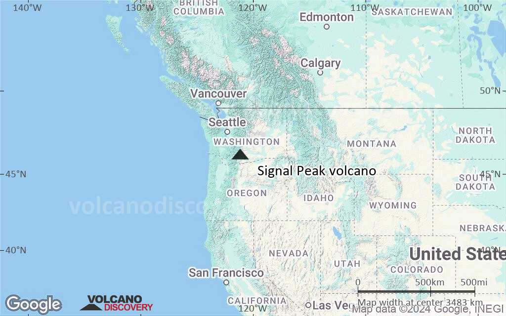 Signal Peak Vulkan, Washington (Canada and USA (mainland)) - Information
