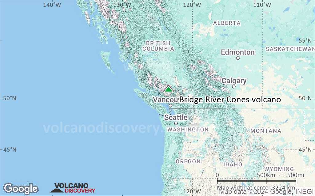 Bridge River Cones Volcano, Canada - facts & information ...