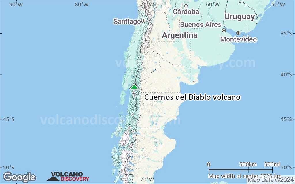 Cuernos del Diablo Volcan, Chile - Infos | VolcanoAdventures