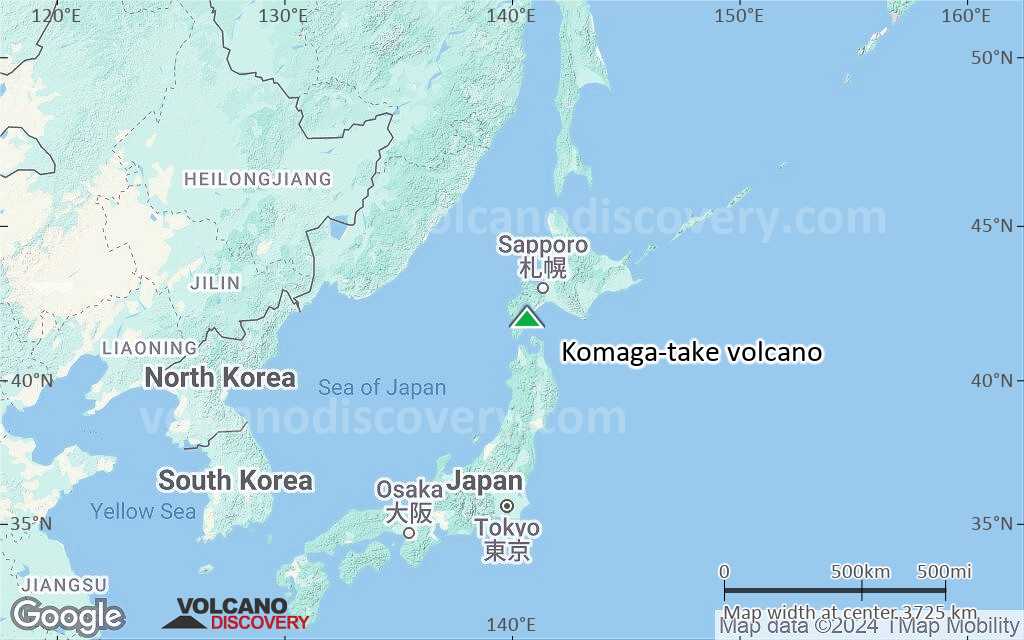 Komaga-take Volcano, Hokkaido (Japan) - Facts & Information ...