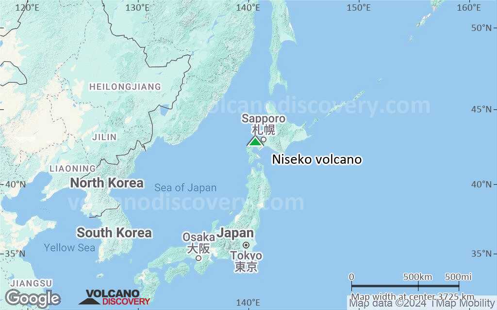 Niseko Volcan, Hokkaido (Japan) - Infos | VolcanoAdventures