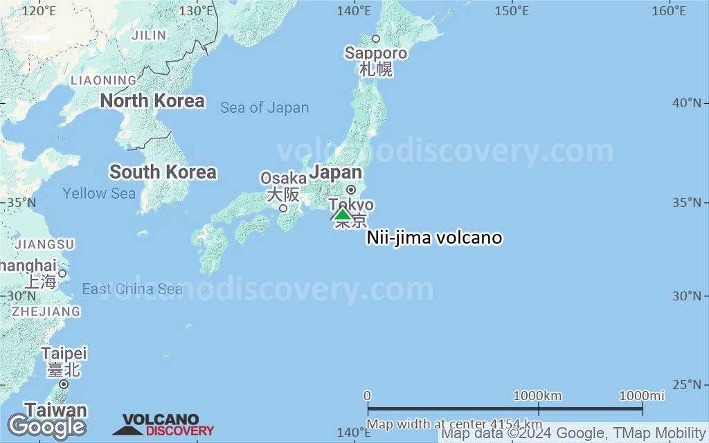 Nii-jima Volcano, Izu Islands (Japan) - Facts & Information ...