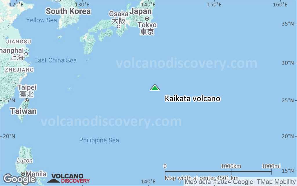 Kaikata Volcano, Volcano Islands (Japan) - Facts & Information ...