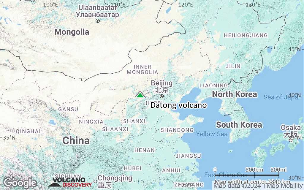 Datong Volcano, China - facts & information | VolcanoAdventures