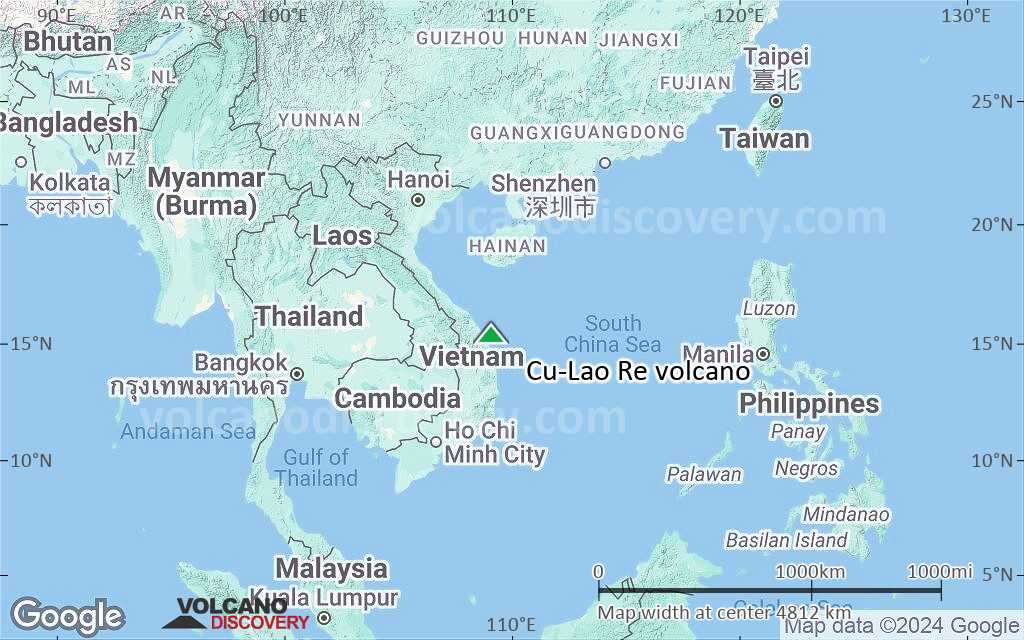 Cu-Lao Re Volcano, Vietnam - facts & information | VolcanoDiscovery