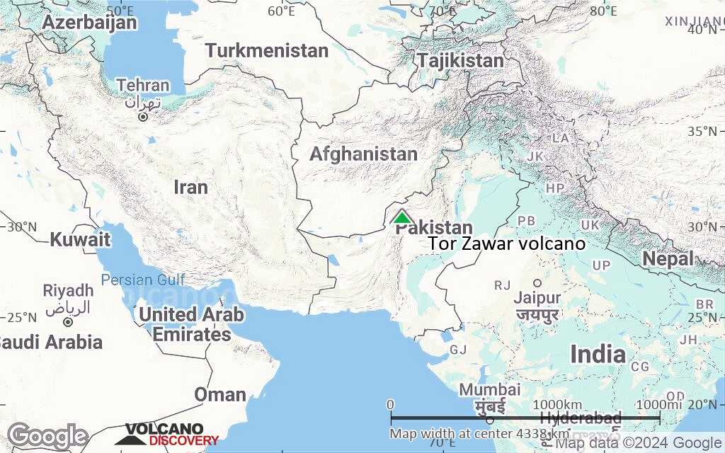 Tor Zawar Volcan, Pakistan - Infos | VolcanoDiscovery