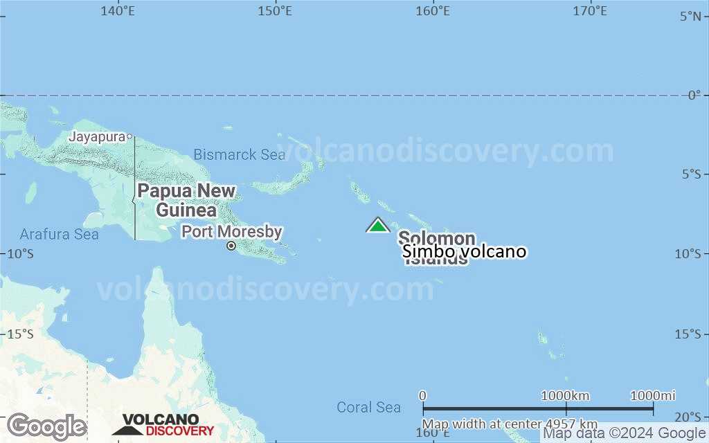 Simbo Volcano, Simbo Island, Solomon Islands - facts & information ...