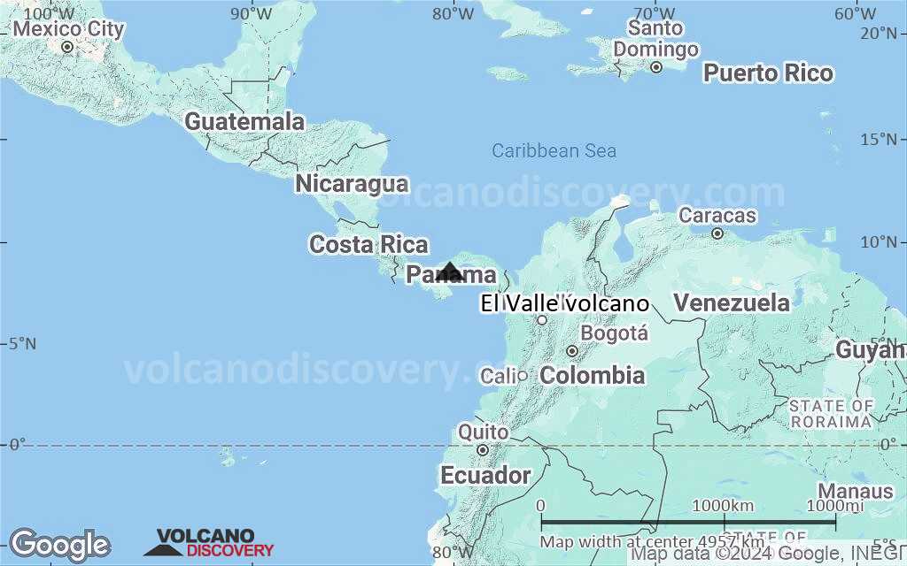 El Valle Volcano, Panamá - Facts & Information | VolcanoDiscovery