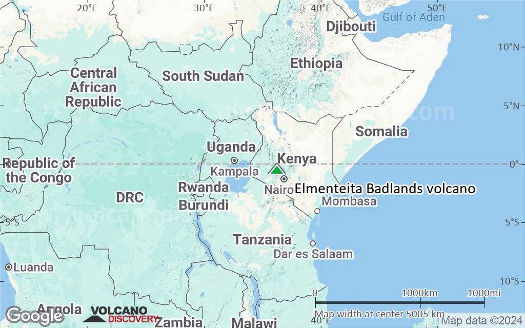 Elmenteita Badlands Volcan, Kenya - Infos | VolcanoAdventures