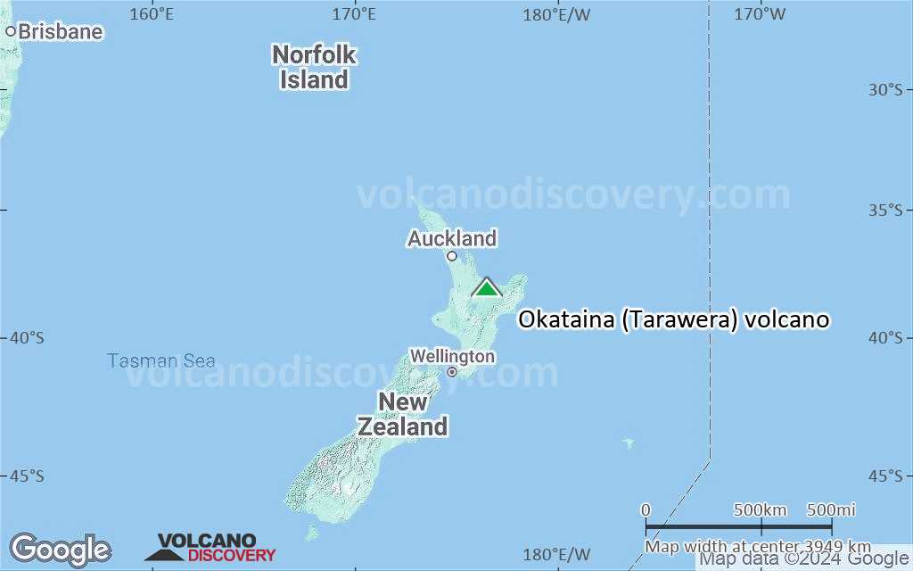 Okataina Volcan, New Zealand - Infos | VolcanoAdventures
