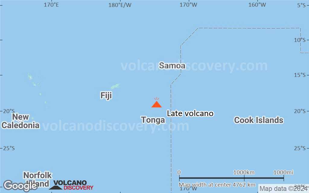 Late Volcan, Tonga, Tonga Islands - Infos | VolcanoAdventures