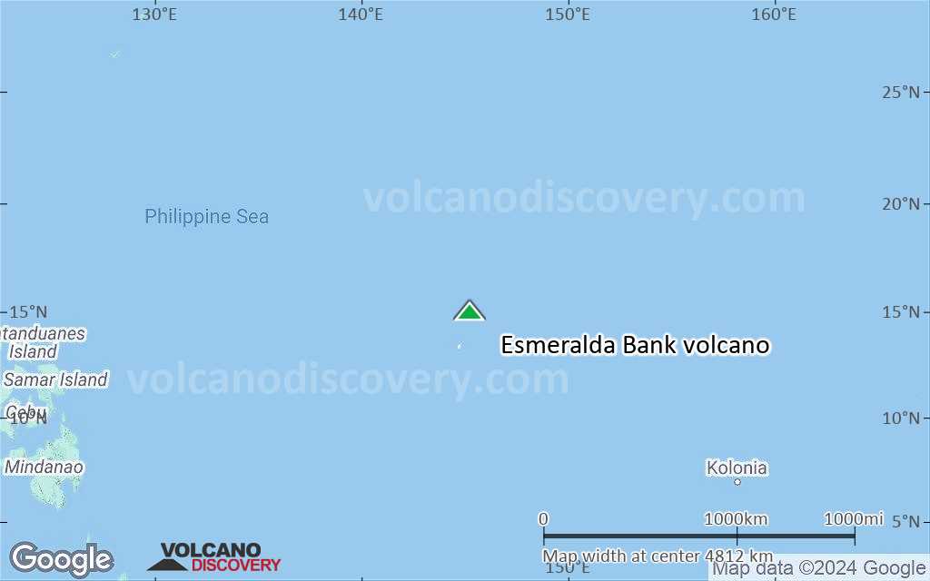 Esmeralda Bank Volcano, United States, Mariana Islands - facts ...