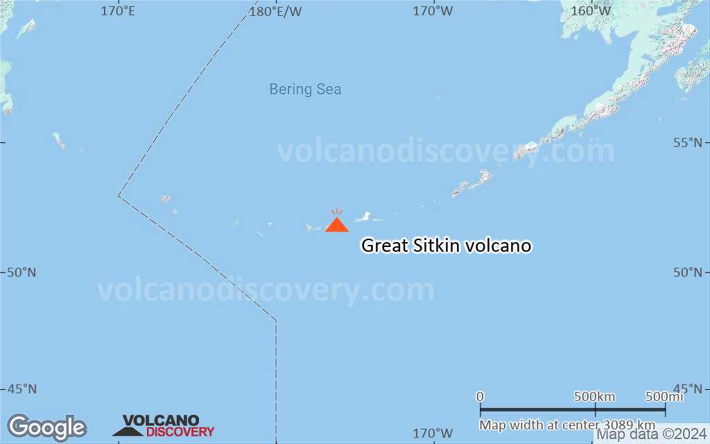 Great Sitkin Volcano, United States, Aleutian Islands - facts & information