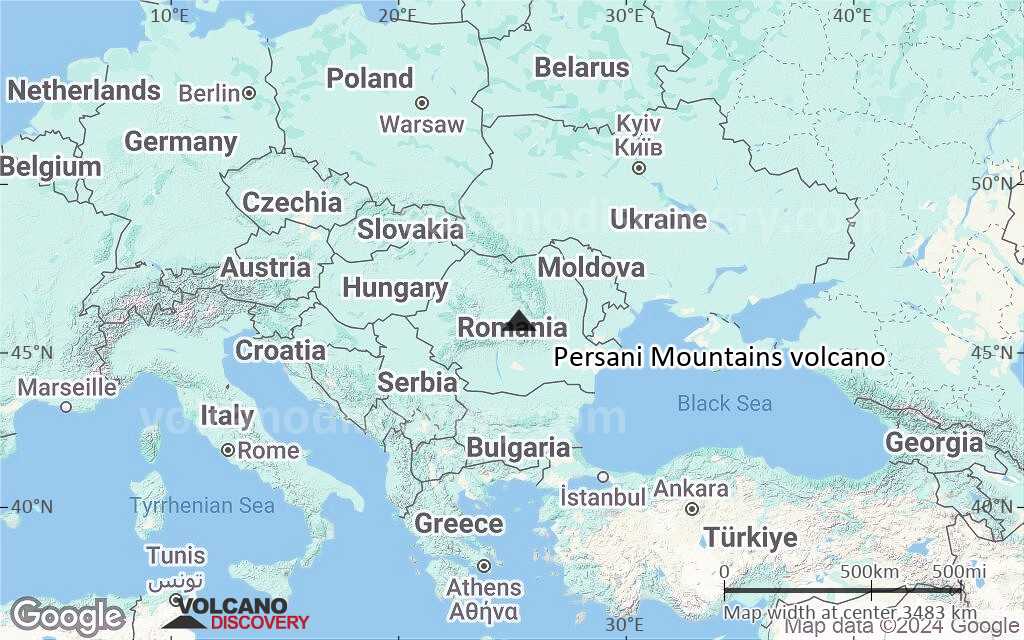 Persani Mountains volcano (Romania) facts & information | VolcanoAdventures