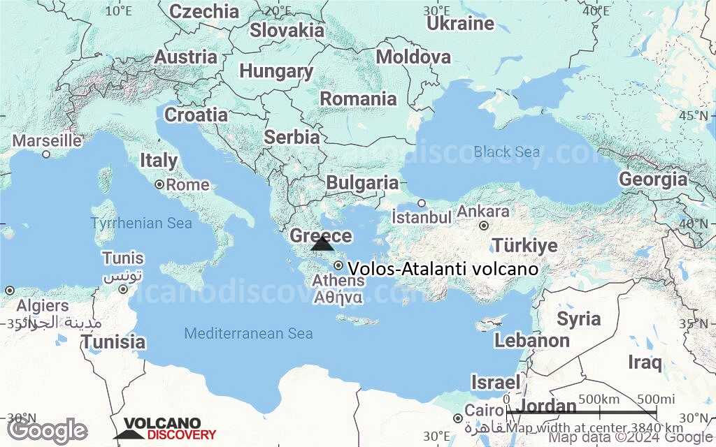 Volos-Atalanti volcano (Greece) facts & information | VolcanoAdventures