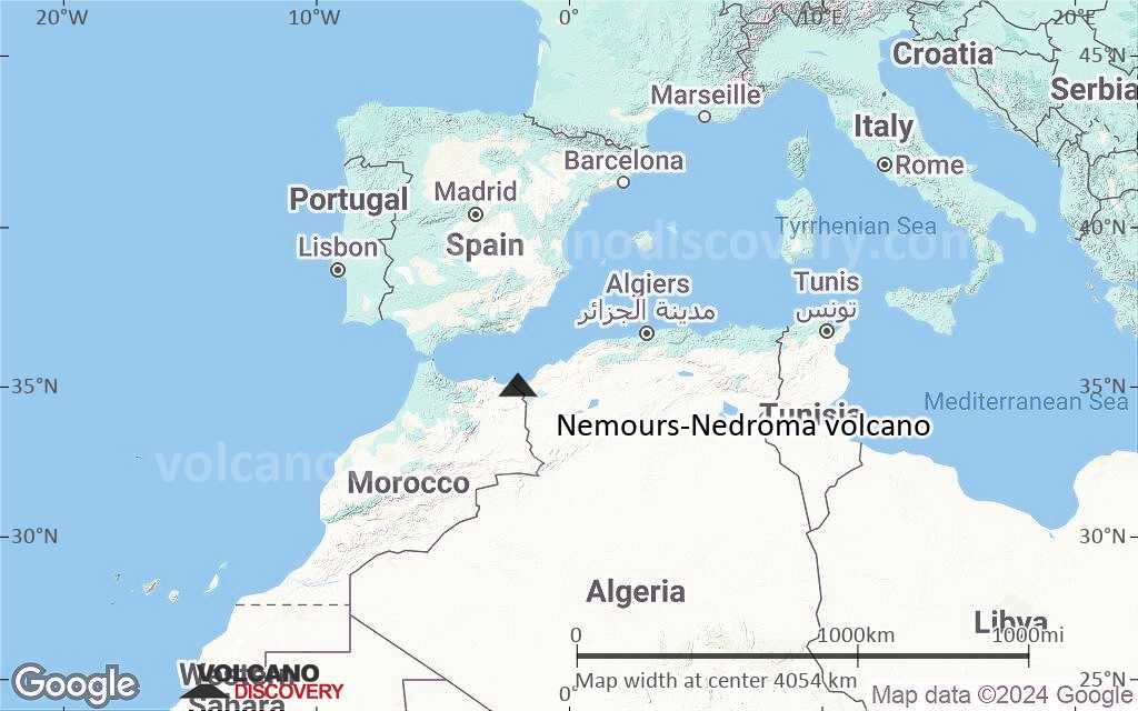 Nemours-Nedroma volcano (Algeria) facts & information | VolcanoAdventures