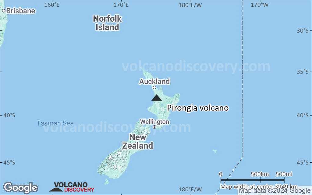 Pirongia volcano (New Zealand) facts & information | VolcanoAdventures
