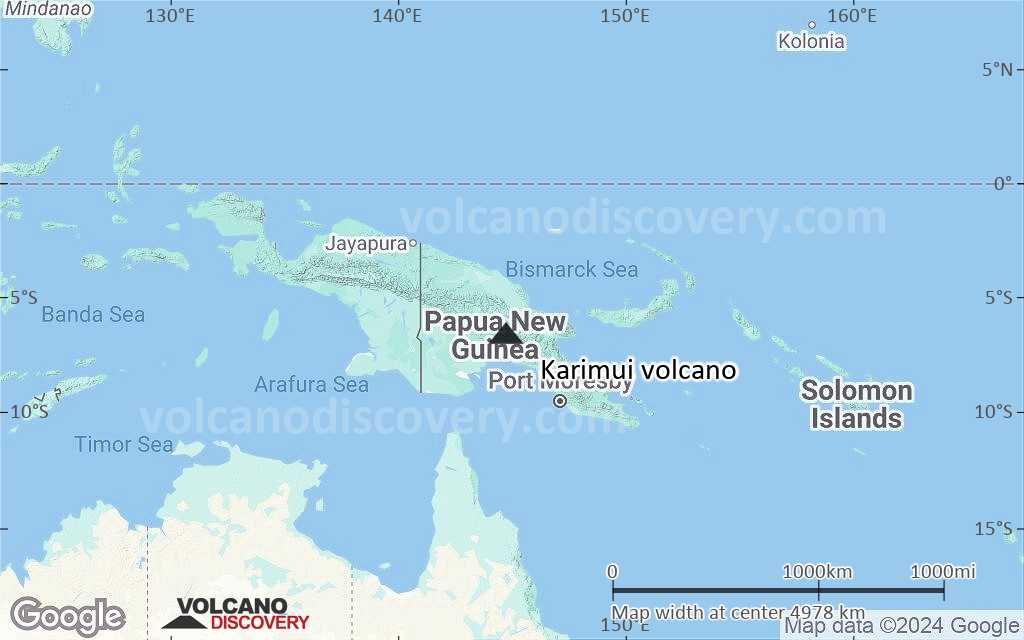 Karimui volcano (Papua New Guinea) facts & information | VolcanoDiscovery