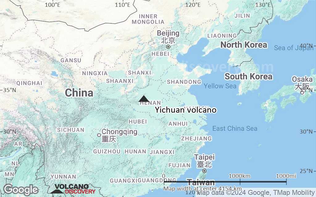 Yichuan volcano (China) facts & information | VolcanoAdventures