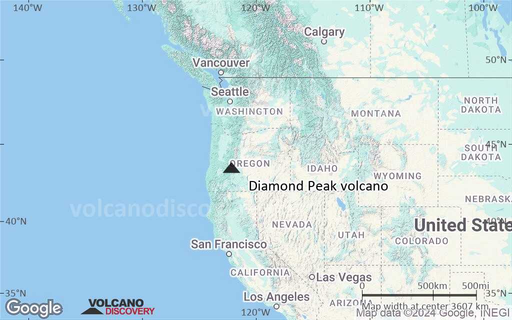 Diamond Peak volcano (Oregon, United States) facts & information ...