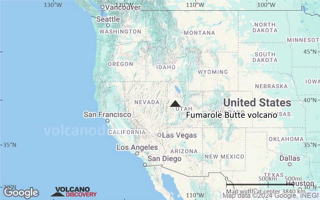 Fumarole Butte volcano (Utah, United States) facts & information ...