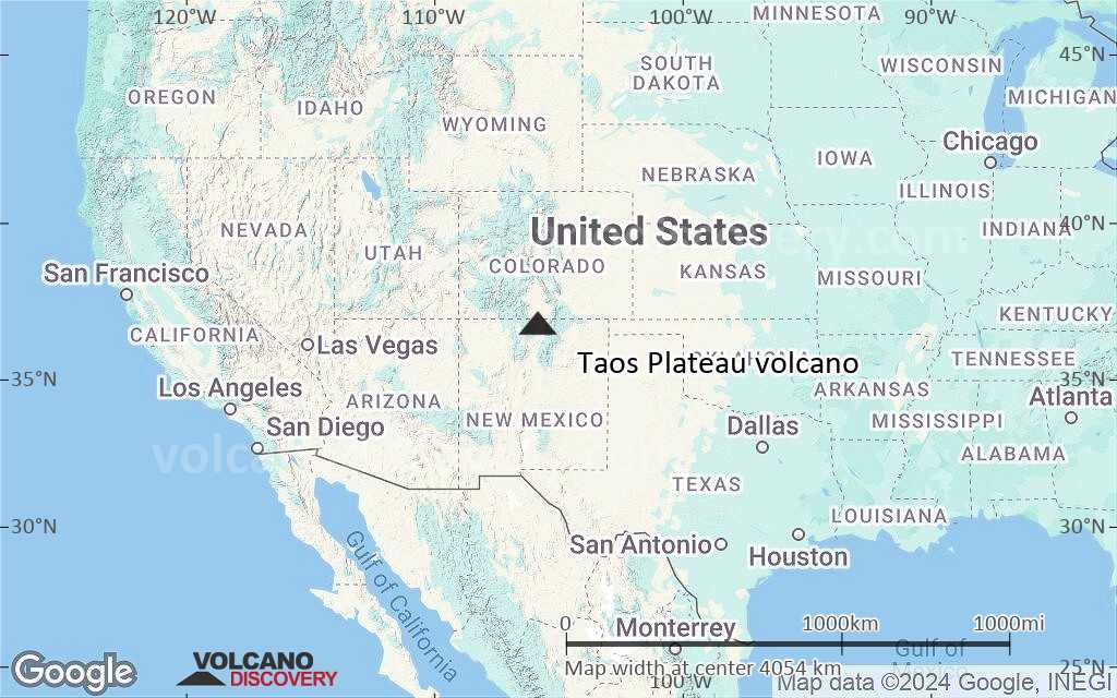 Taos Plateau Volcano (New Mexico, United States) Facts & Information ...