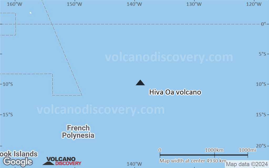 Hiva Oa volcano (Marquesas Islands, France) facts & information ...