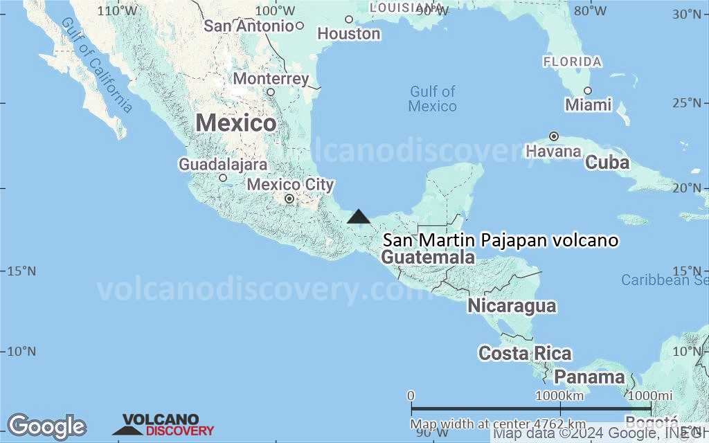 San Martin Pajapan volcano (Mexico) facts & information | VolcanoAdventures