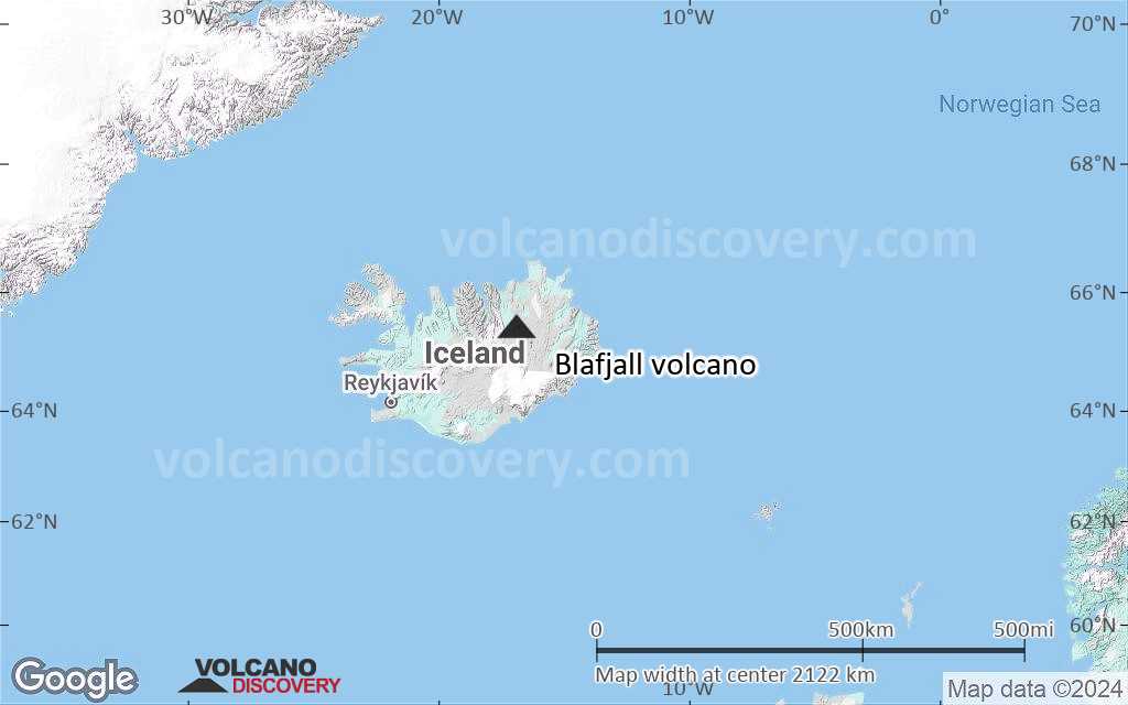 Blafjall volcano (Iceland) facts & information | VolcanoAdventures