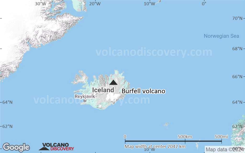 Burfell volcano (Iceland) facts & information | VolcanoAdventures