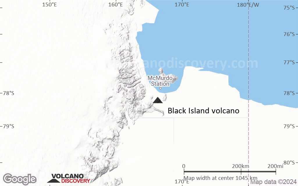 Black Island volcano (Antarctica) facts & information | VolcanoAdventures