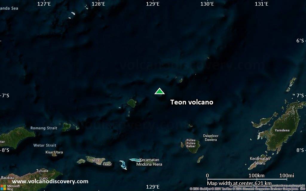 Teon Volcano, Banda Sea (Indonesia) - facts & information ...