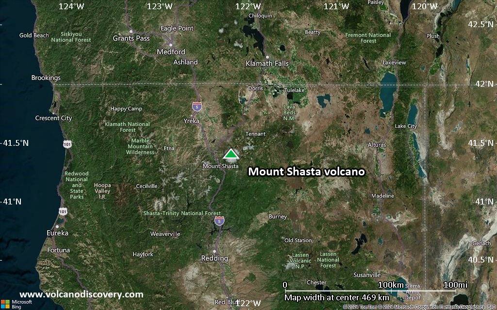 Mount Shasta Volcano, California (Canada and USA (mainland)) - Facts ...
