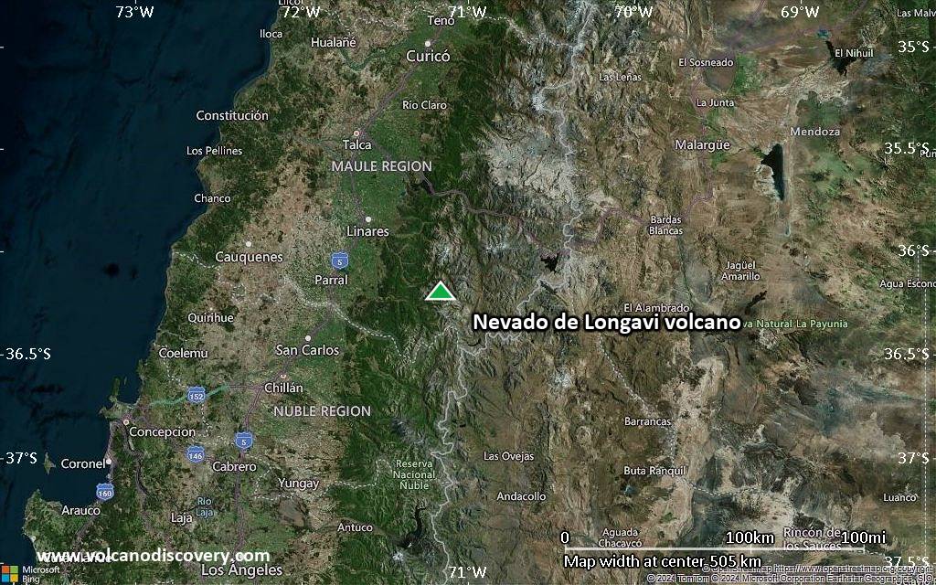 Nevado de Longavi Vulkan, Chile - Information | VolcanoAdventures