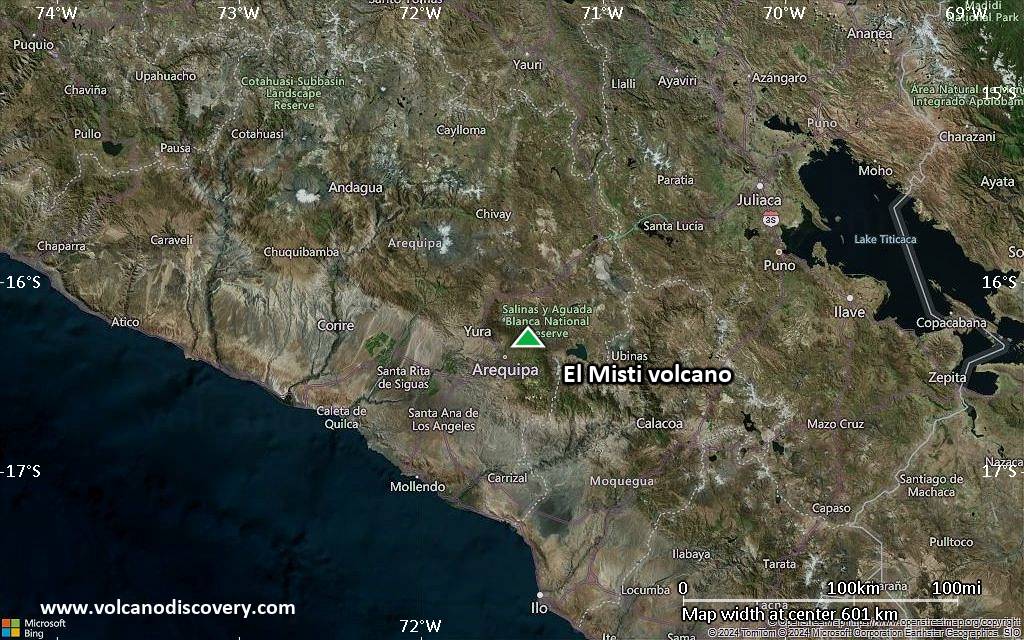 El Misti Volcano, Peru - Facts & Information | VolcanoDiscovery