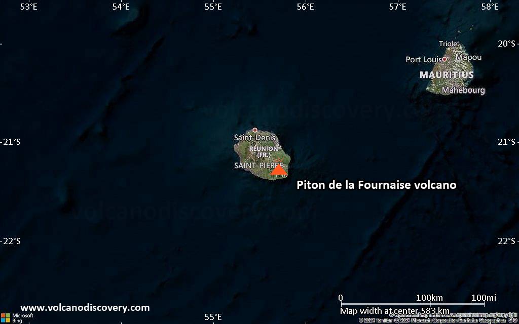 Piton de la Fournaise Volcan, - Infos | VolcanoAdventures