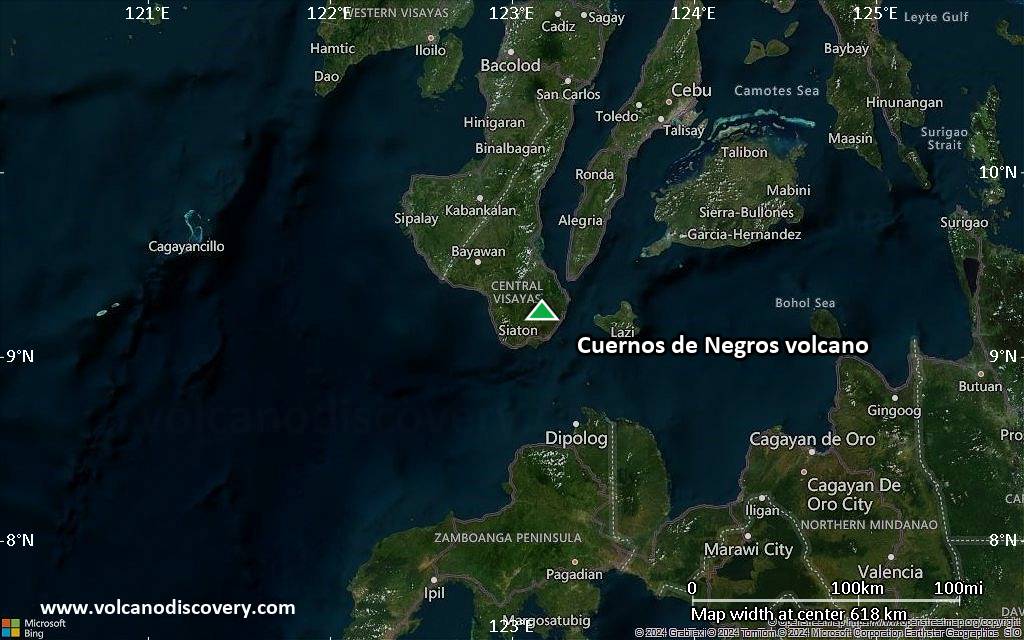 Cuernos de Negros Volcan, Philippines Centrales (Philippines) - Infos ...