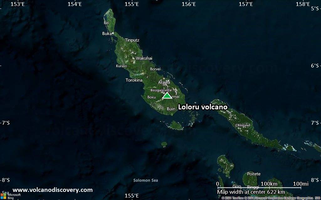 Loloru Volcano, North Solomons Province (Papua New Guinea) - Facts ...