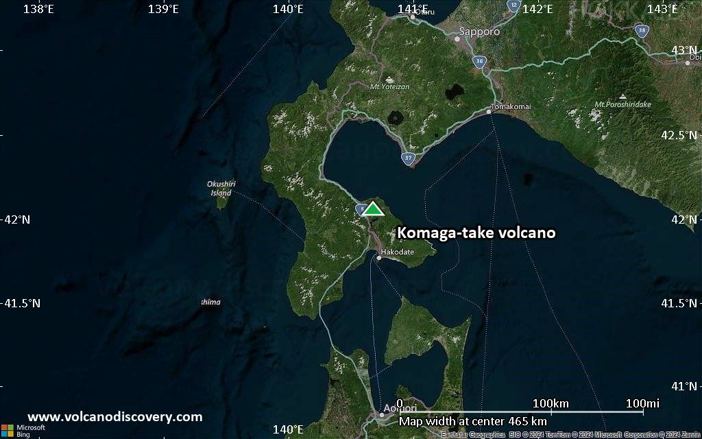 Komaga-take Volcano, Hokkaido (Japan) - Facts & Information ...