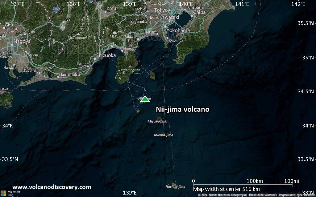 Nii-jima Volcano, Izu Islands (Japan) - Facts & Information ...