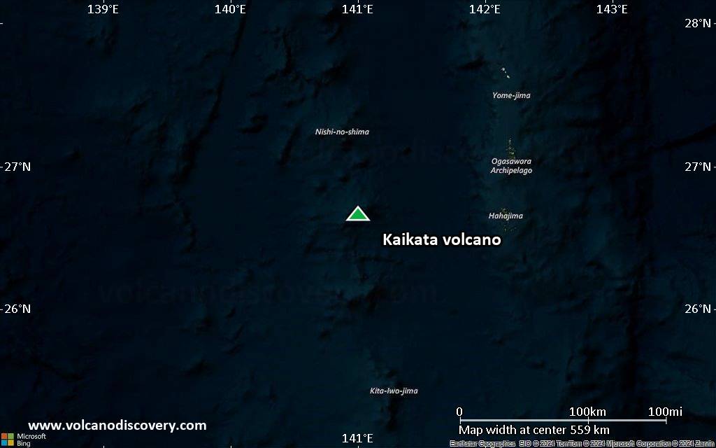 Kaikata Vulkan, Volcano Islands (Japan) - Information | VolcanoAdventures