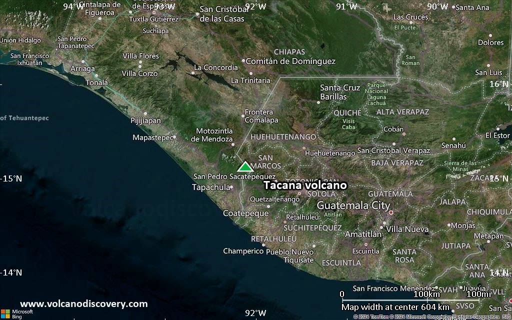Tacana Volcano, Mexico / Guatemala - Facts & Information | VolcanoDiscovery