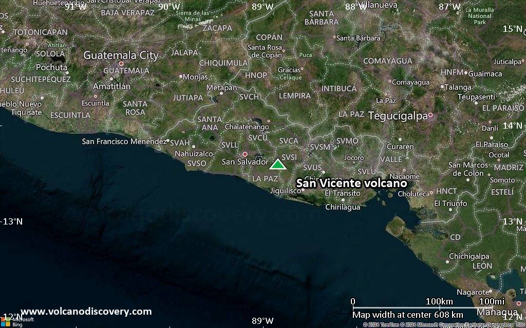 San Vicente Volcan, El Salvador - Infos | VolcanoAdventures
