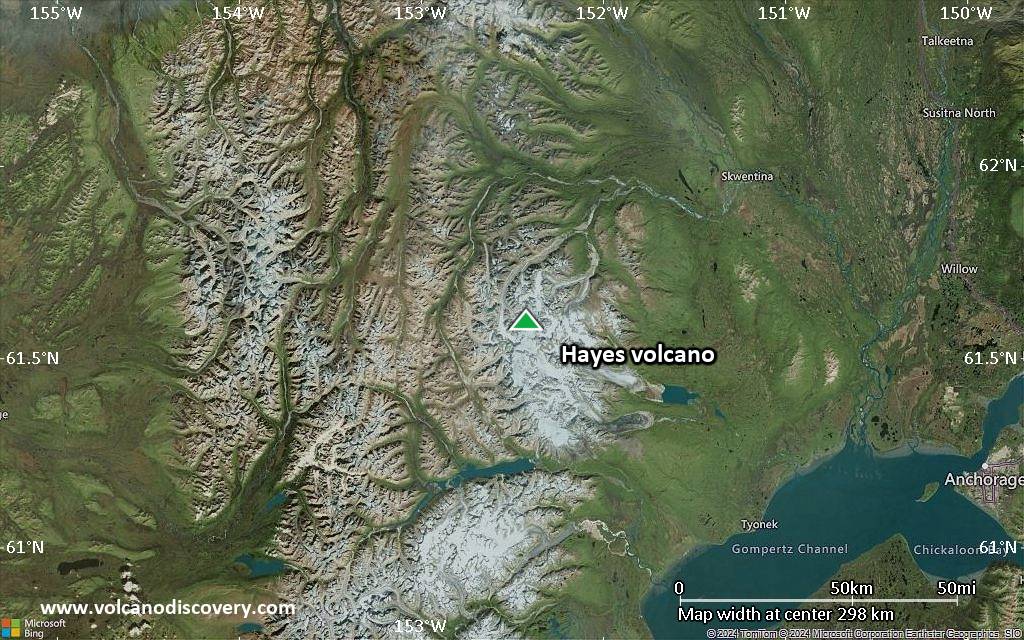 Hayes Volcano, Cook Inlet (SW Alaska) - Facts & Information ...