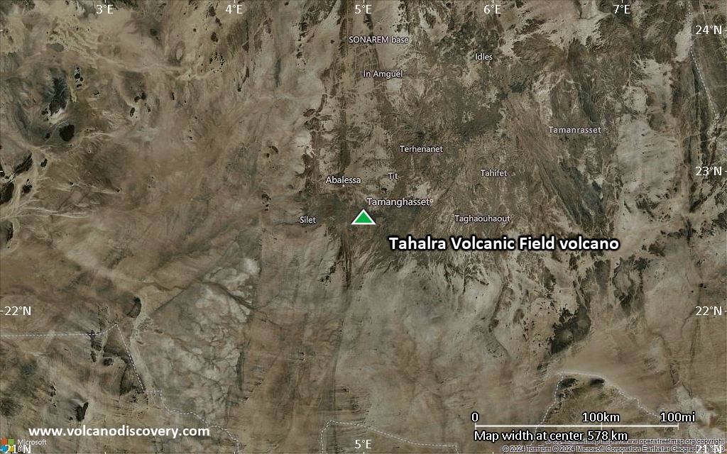 Tahalra Volcanic Field Vulkan, Algeria - Information | VolcanoDiscovery